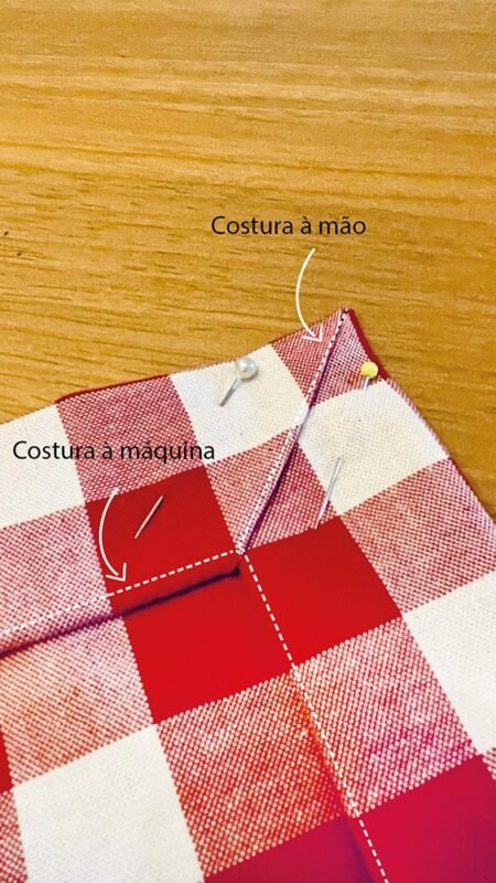 Como fazer canto mitrado simples - Coisas da Leia